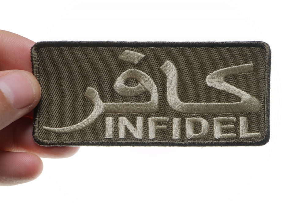Infidel Subdued Patch With Arabic by Ivamis Patches