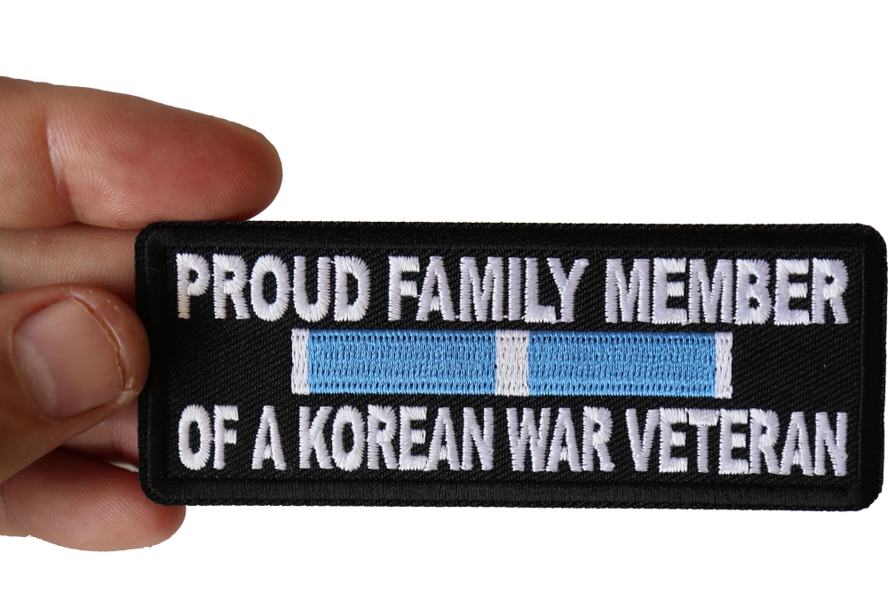 Proud Family Member of a Korean War Veteran Patch, Military Vet Patches ...
