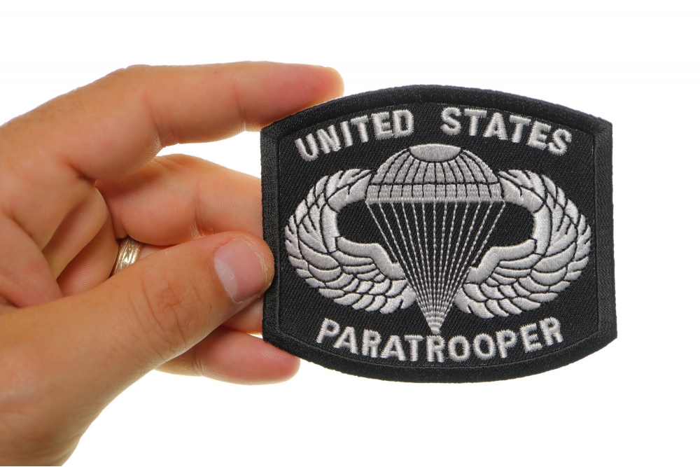 US Paratrooper Patch | US Army Military Veteran Patches by Ivamis Patches