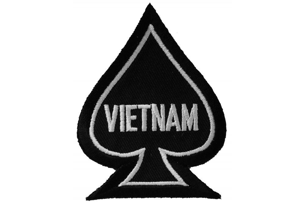 Vietnam Spade Patch | US Military Vietnam Veteran Patches by Ivamis Patches