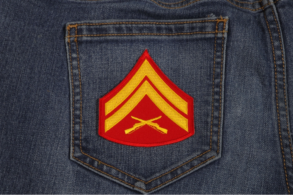 Corporal Red Patch by Ivamis Patches