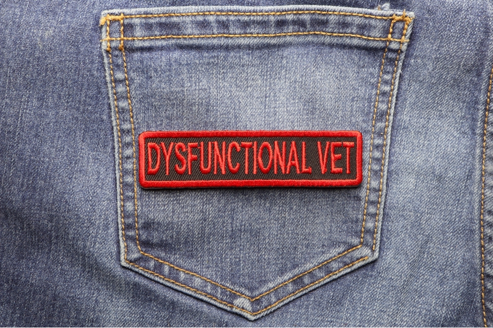 Dysfunctional Vet Patch | US Military Veteran Patches by Ivamis Patches