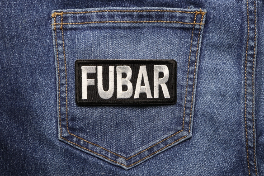 FUBAR Patch Patch, Military Saying Patches by Ivamis Patches