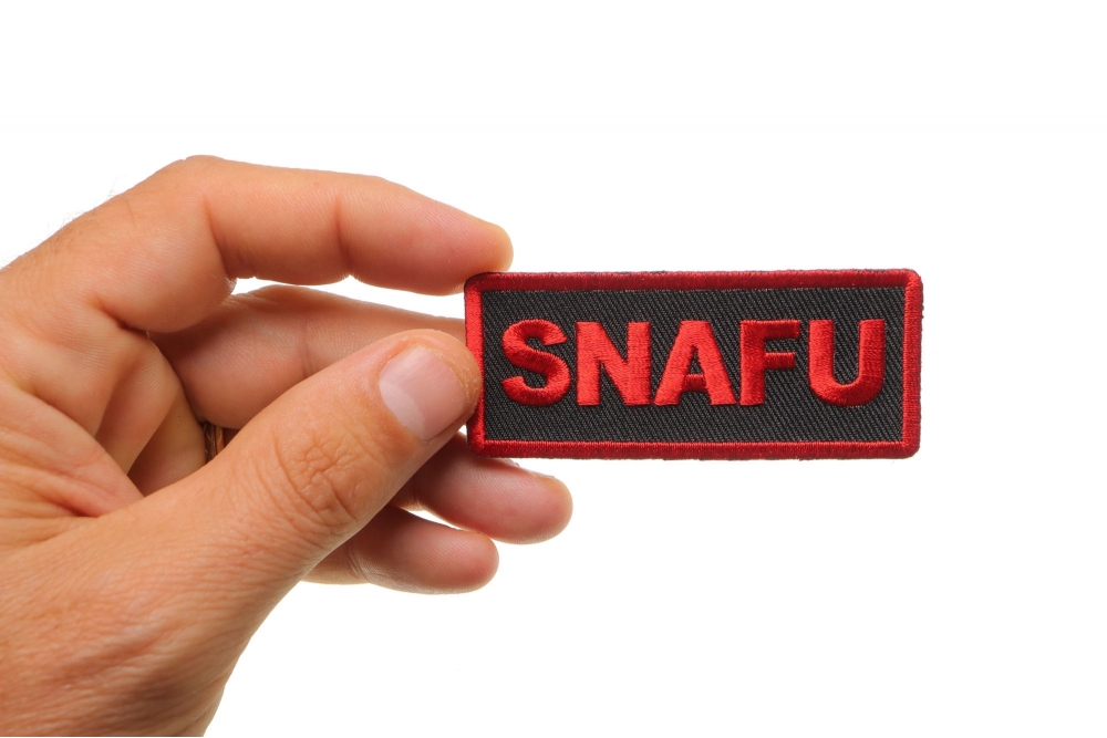 SNAFU Patch, Funny Patches for Adults by Ivamis Patches