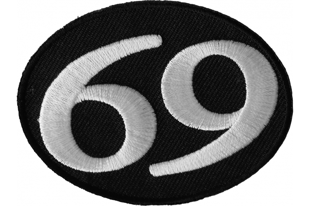 69 Iron On Patch | Embroidered Patches by Ivamis Patches
