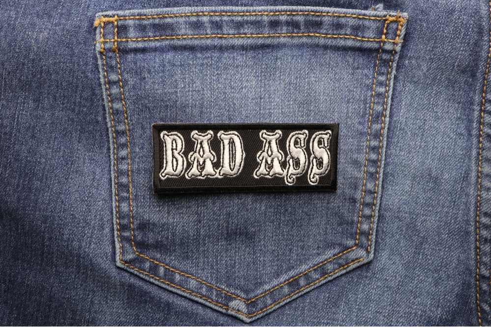 Bad Ass Patch, Funny Patches for Adults by Ivamis Patches