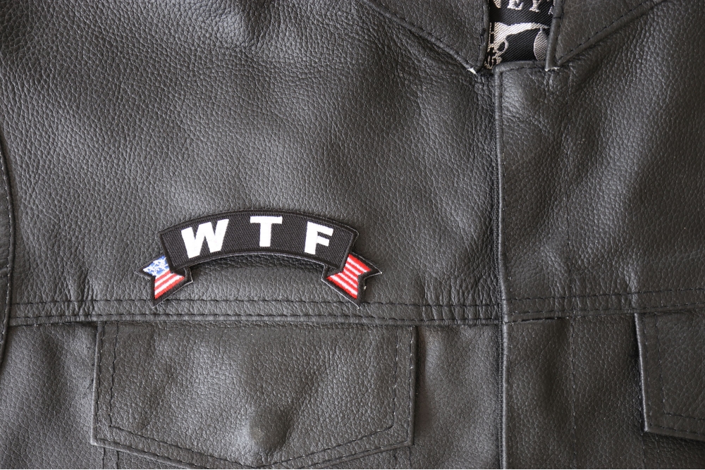 WTF Patch, Funny Patches for Adults by Ivamis Patches