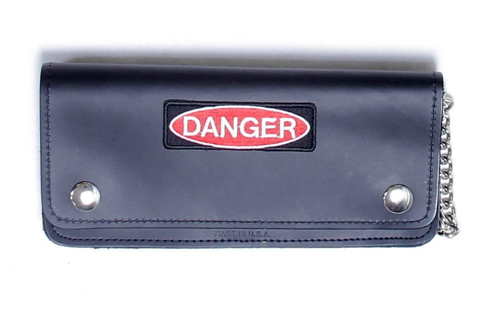 Iron On Danger Patch | Embroidered Patches by Ivamis Patches