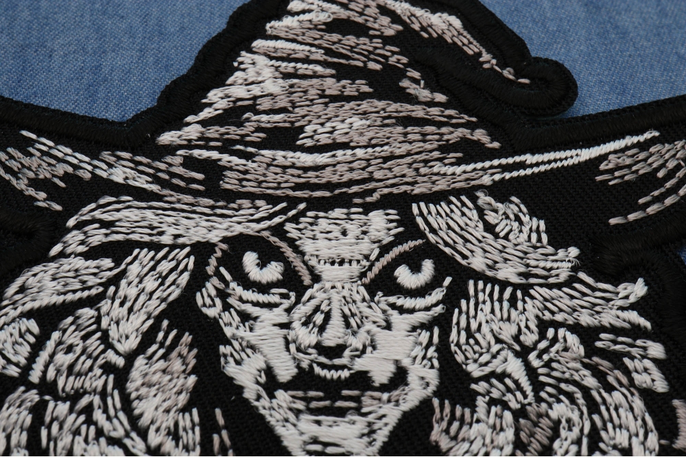 Wicked Witch Patch - Iron on Novelty Patches by Ivamis Patches
