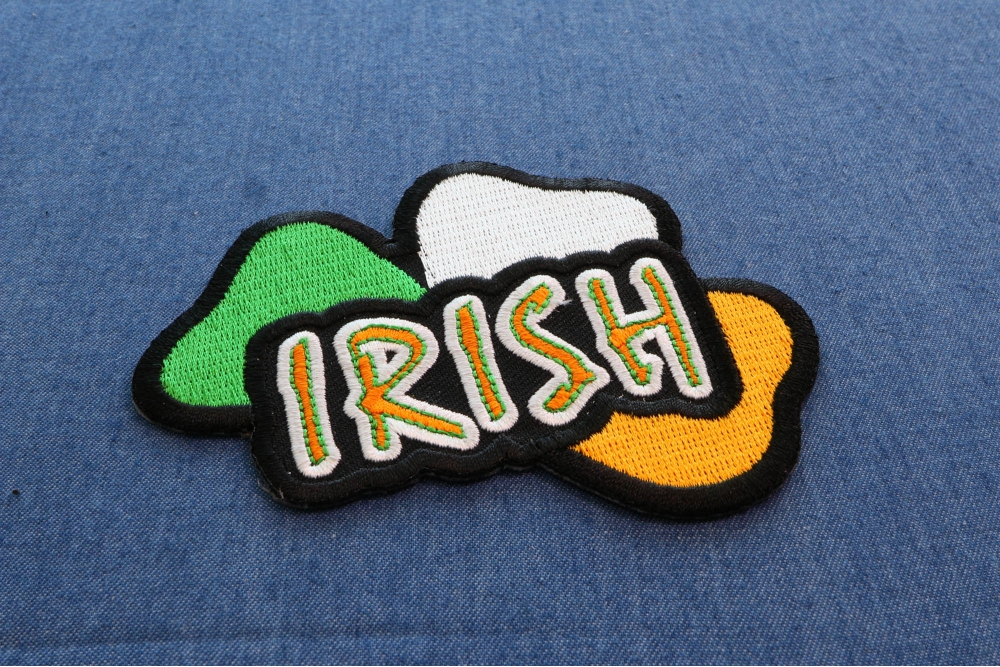 Irish Patch, Iron on Patches by Ivamis Patches