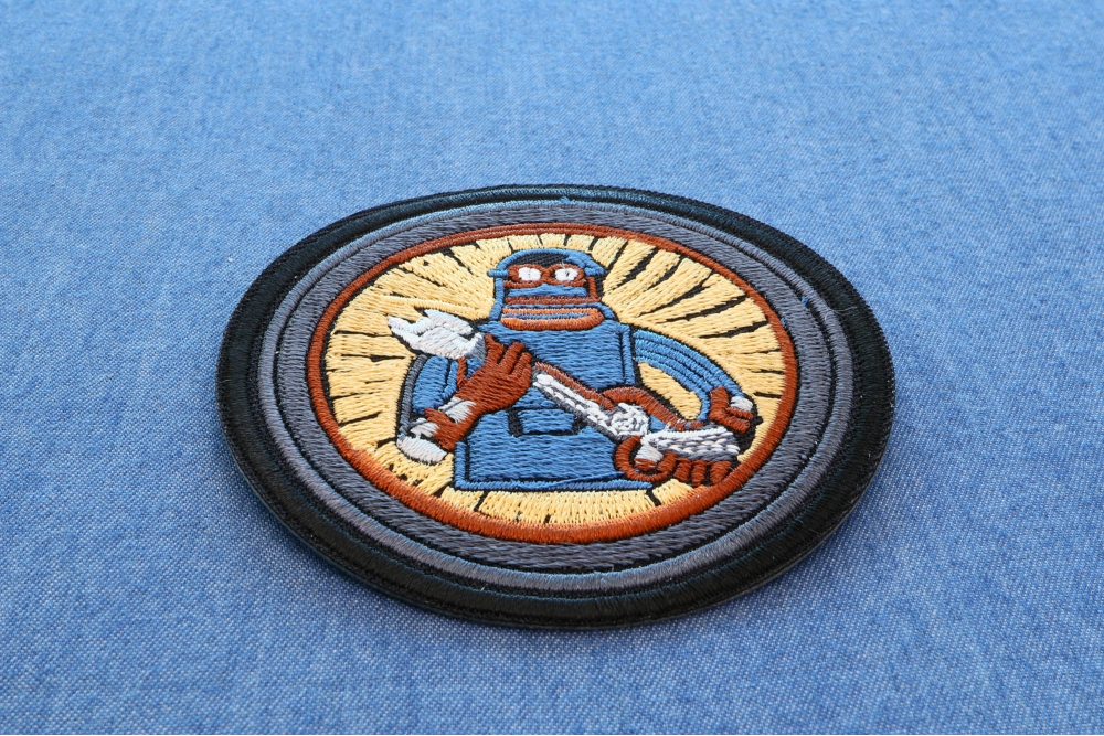 Mechanic Bot Patch Embroidered by Ivamis Patches