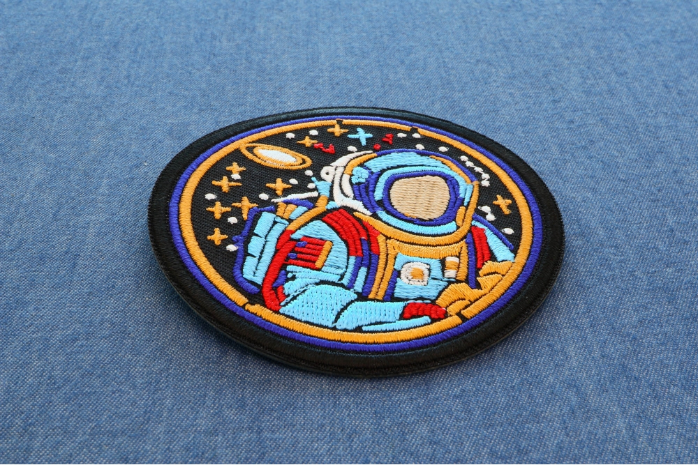 Space Astronaut Patch Embroidered by Ivamis Patches