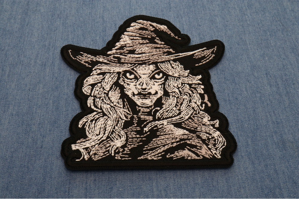 Wicked Witch Patch - Iron on Novelty Patches by Ivamis Patches