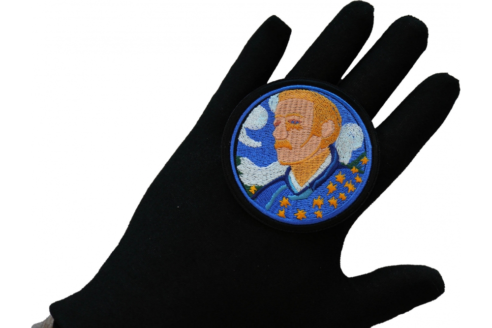 Van Gogh Nut Cake Patch Embroidered by Ivamis Patches