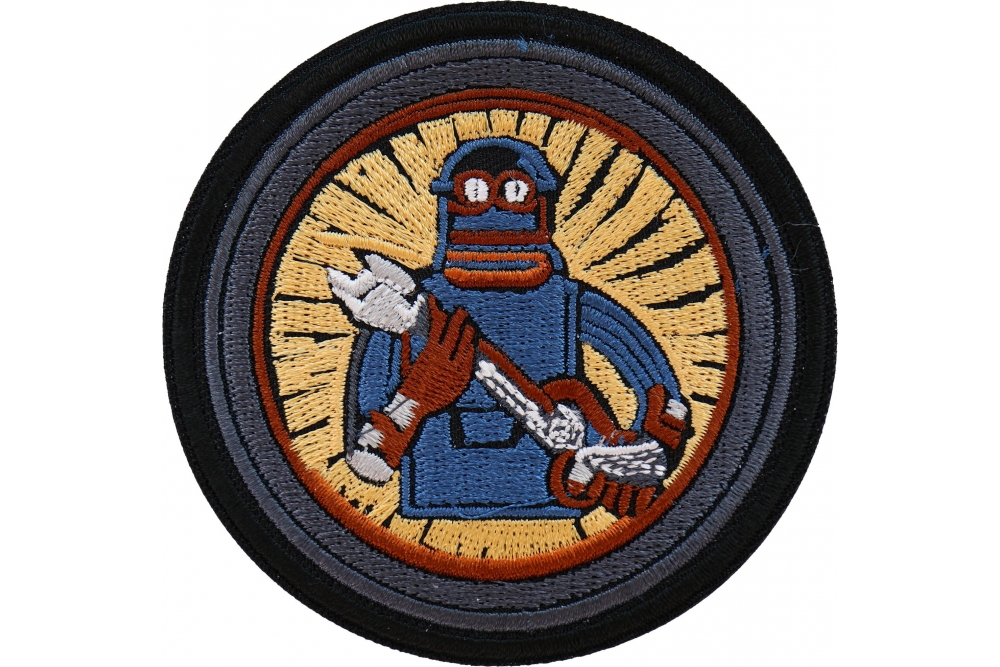 Mechanic Bot Patch Embroidered by Ivamis Patches