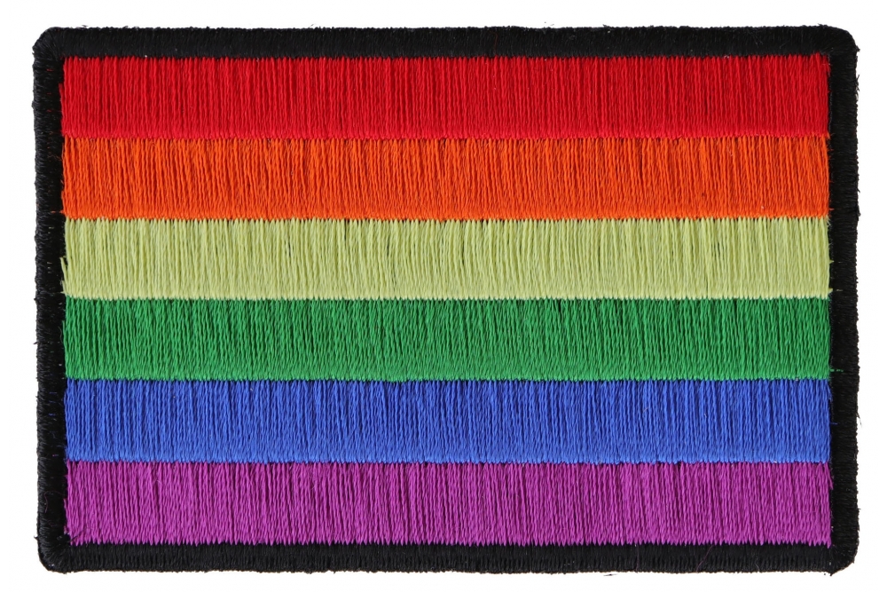 Rainbow Flag Patch by Ivamis Patches