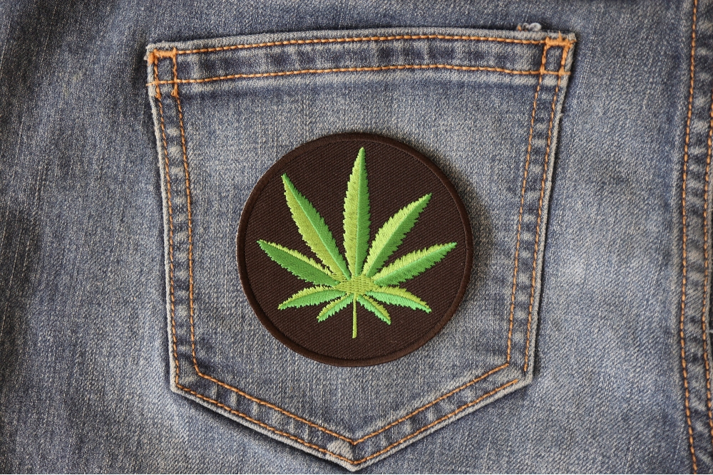Cannabis Leaf Patch by Ivamis Patches