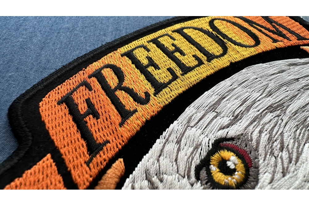 Freedom Isn't Free Eagle You Are Not Forgotten Patch, Large Eagle Back ...