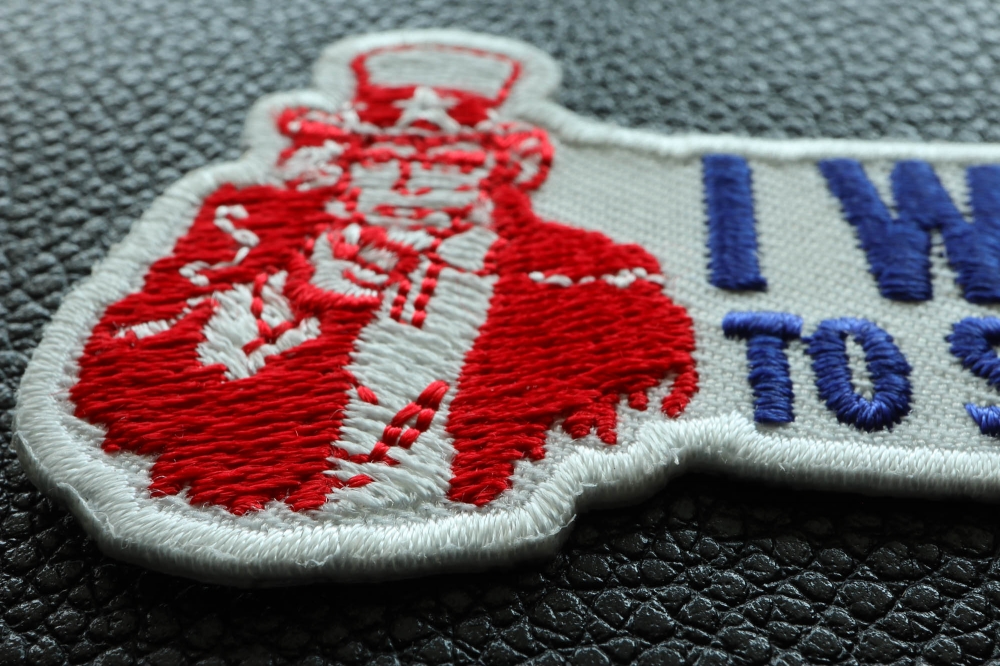 I Want You To Speak English Uncle Sam Patch | Embroidered Patches by Ivamis Patches