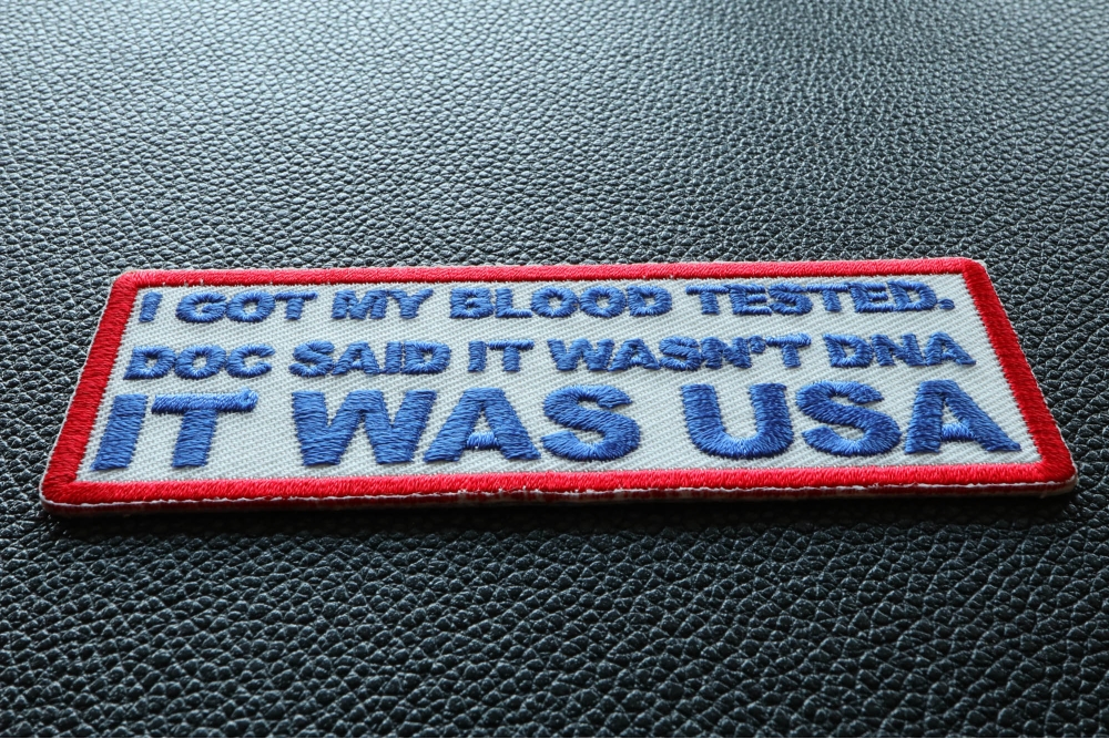 I Got my Blood Tested, Doc Said it wasn't DNA, It Was USA, Donal Trump ...
