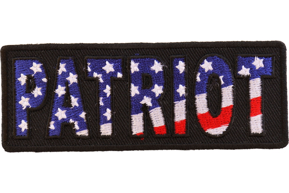 Patriot Patch | Embroidered Patches by Ivamis Patches