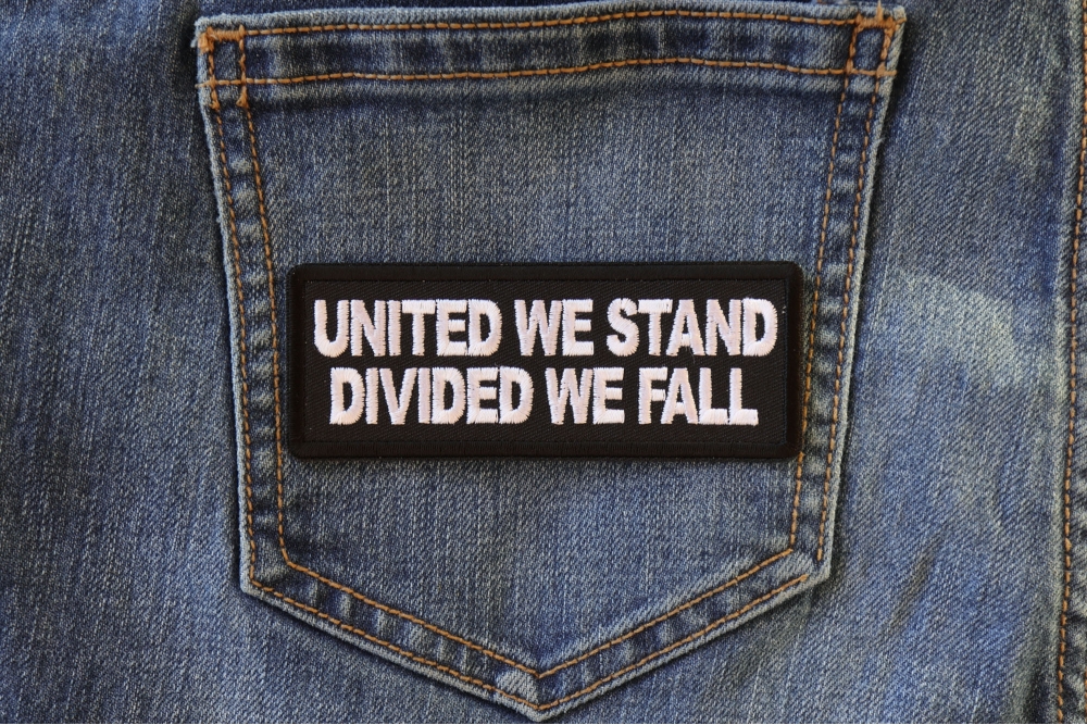 United We Stand Divided We Fall Patch by Ivamis Patches