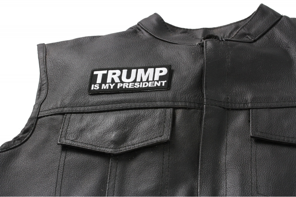 Trump is My President Patch - 4x1.5 inch. Embroidered Iron on Patch ...