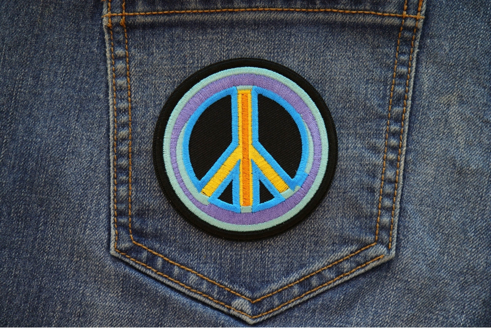 Peace Arrow Patch Embroidered by Ivamis Patches