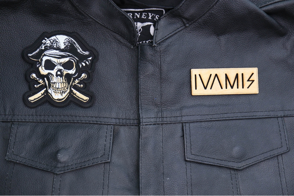 Pirate Skull Patch, Skull Patches by Ivamis Patches