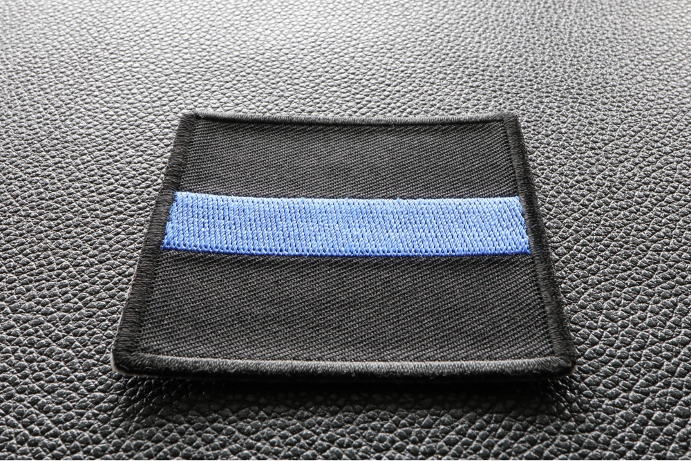 Blue Line Police Family Patch by Ivamis Patches