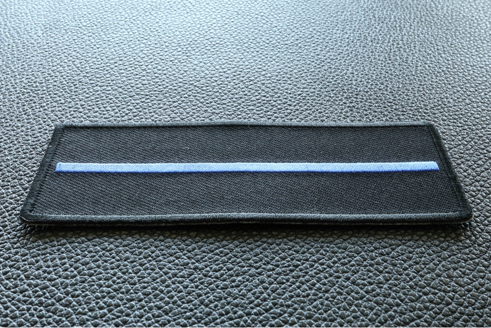 Thin Blue Line Patch For Law Enforcement | Embroidered Patches by ...