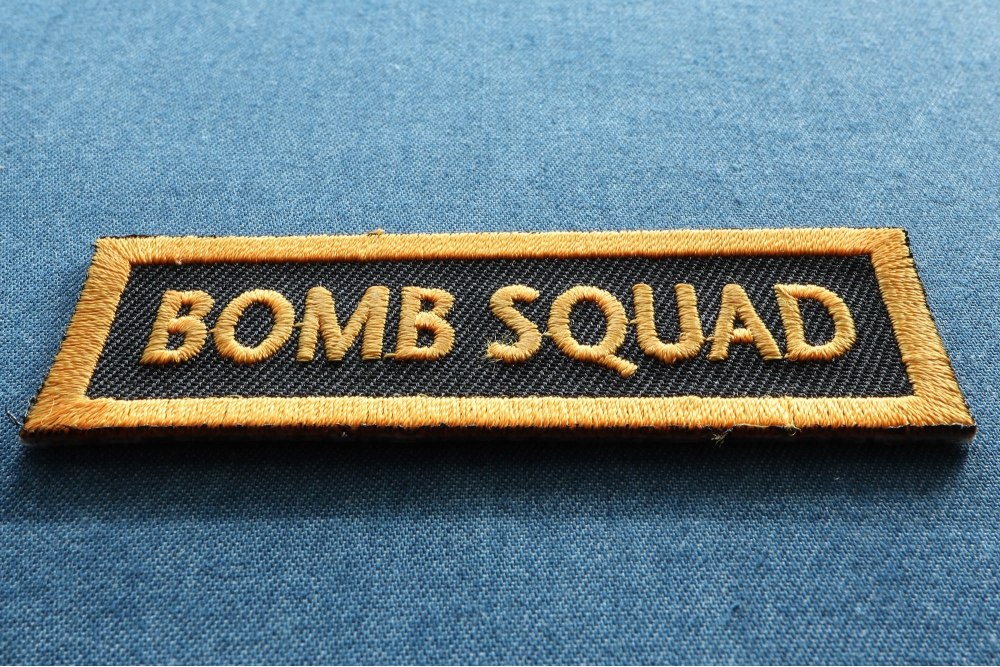 Bomb Squad Patch, Military Saying Patches by Ivamis Patches