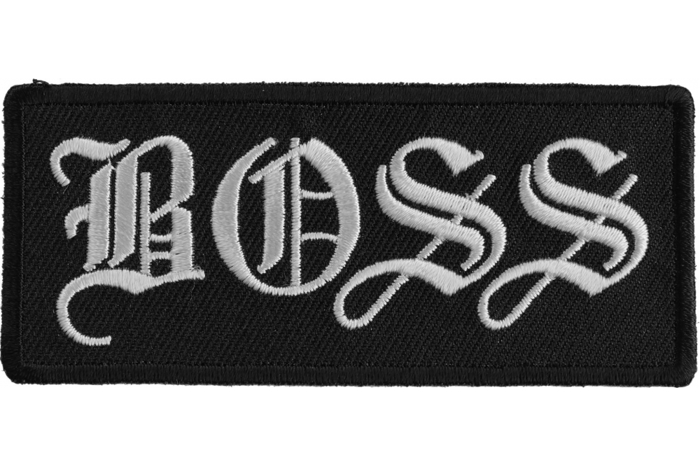 BOSS Patch | Embroidered Patches by Ivamis Patches