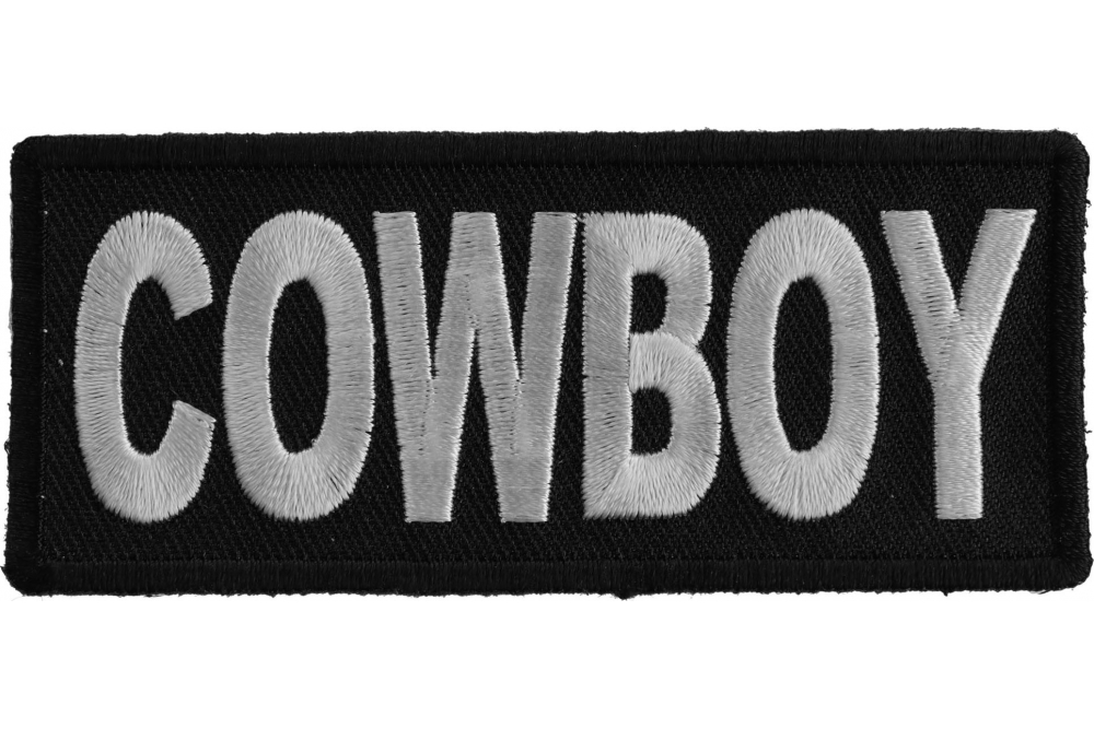 Cowboy Patch | Embroidered Patches by Ivamis Patches