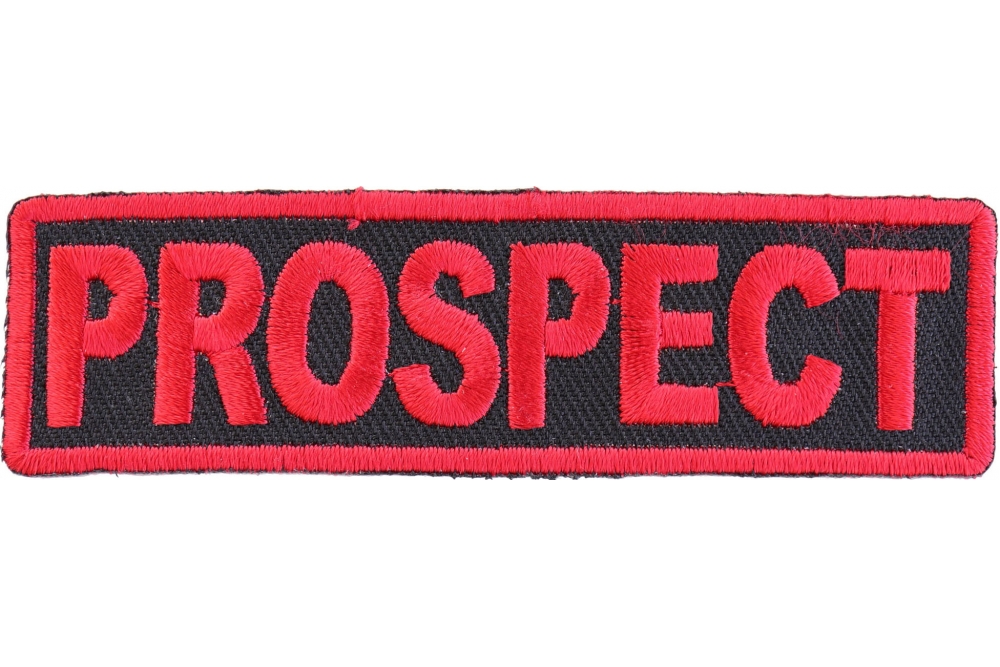 Prospect Patch, Motorcycle Club Patches for Bikers by Ivamis Patches