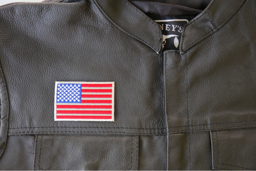 American Flag Reflective Patch | Embroidered Patches by Ivamis Patches