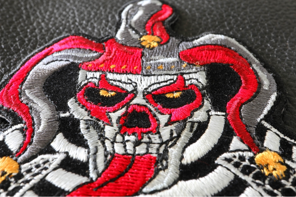 Jester Patch for Sewing or Ironing on to Clothes by Ivamis Patches