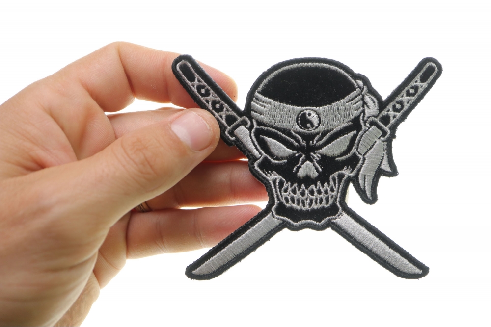 Skull And Cross Swords Patch