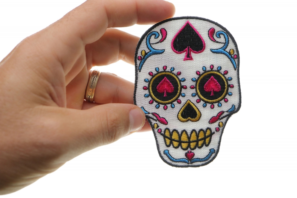 Sugar Skull Patch, Skull Patches by Ivamis Patches