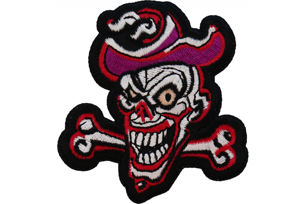 Crazy Skull and Bone Patch by Ivamis Patches