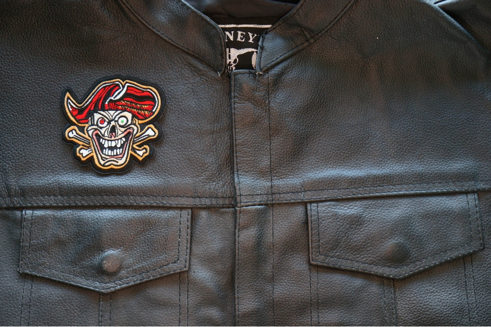 Deranged Jolly Roger Patch by Ivamis Patches