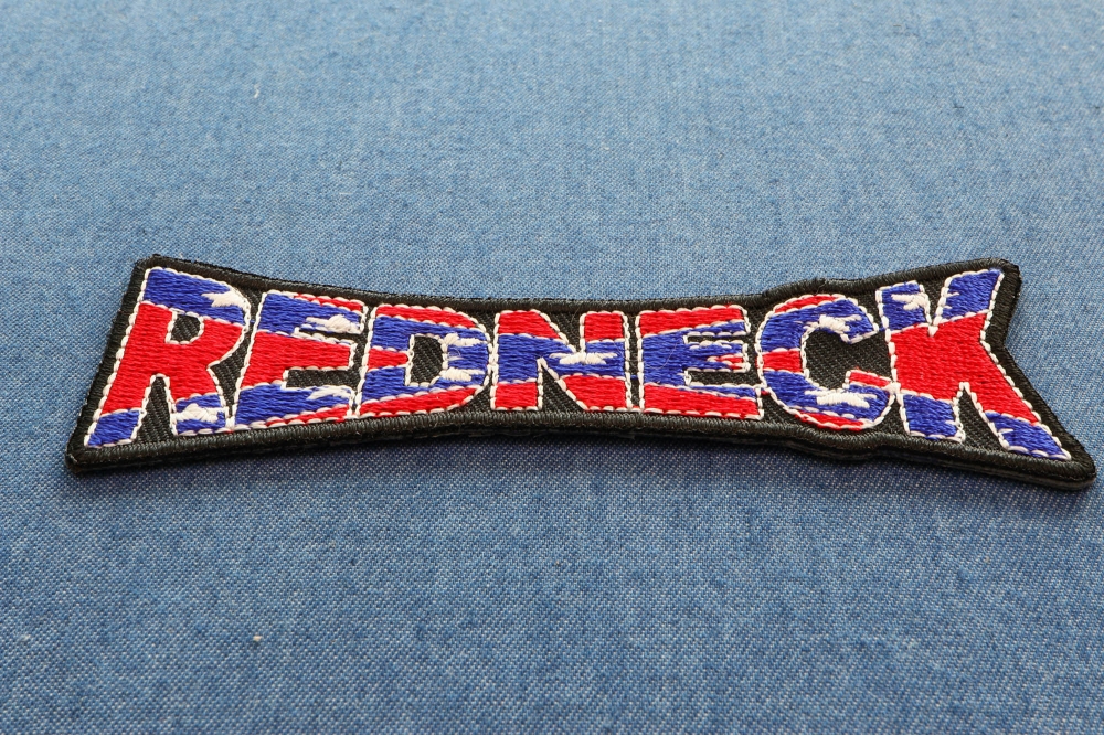 Iron On Redneck Rebel Patch | Embroidered Patches by Ivamis Patches