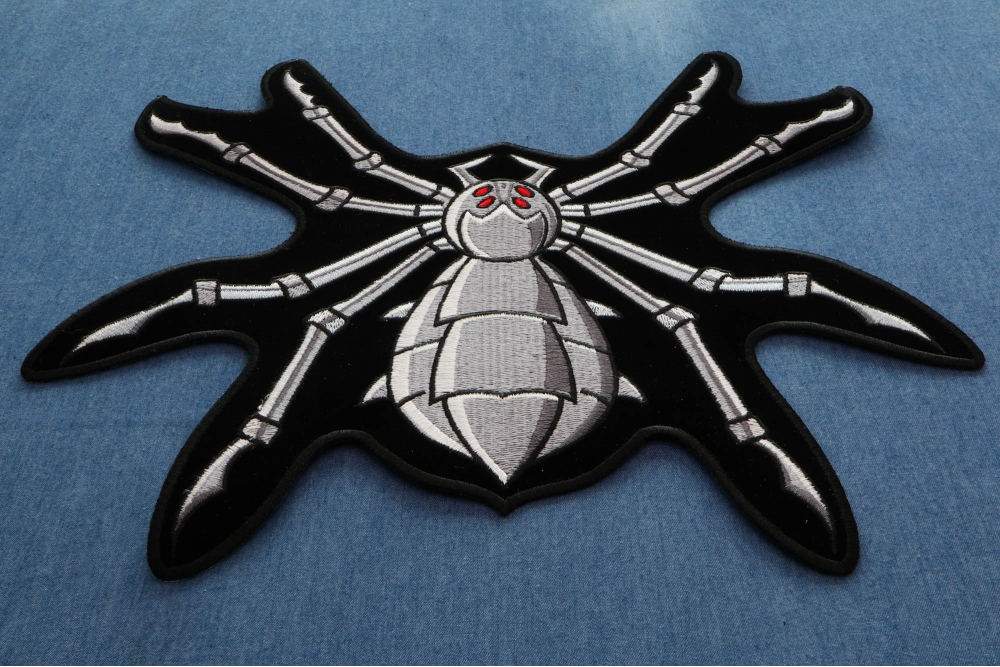 Mechanical Spider Large Back Patch by Ivamis Patches