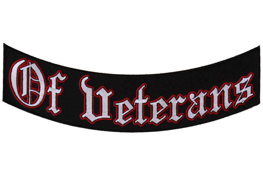Of Veterans Lower Rocker Patch