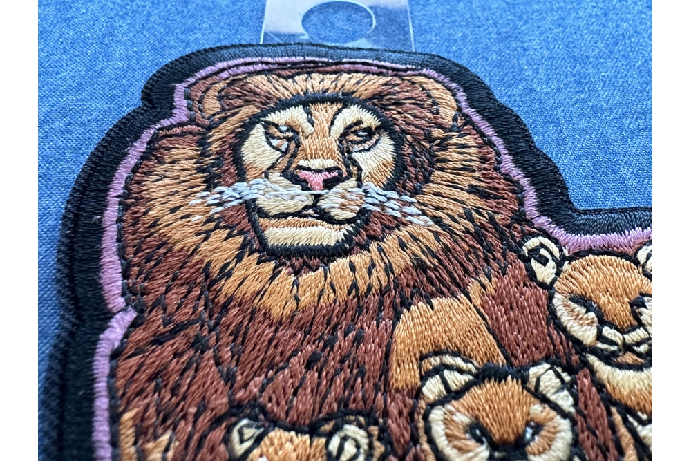 Lion and Cubs Patch by Ivamis Patches