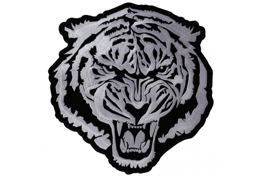 Tiger Patch, Large Animal Patches for Jackets by Ivamis Patches
