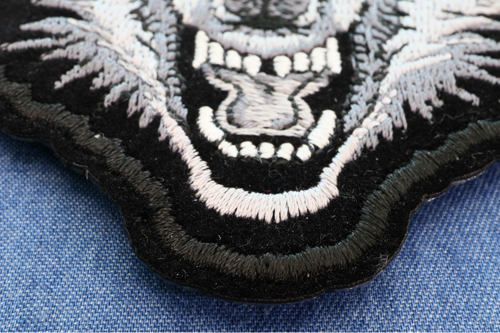 Snarling Wolf Patch by Ivamis Patches