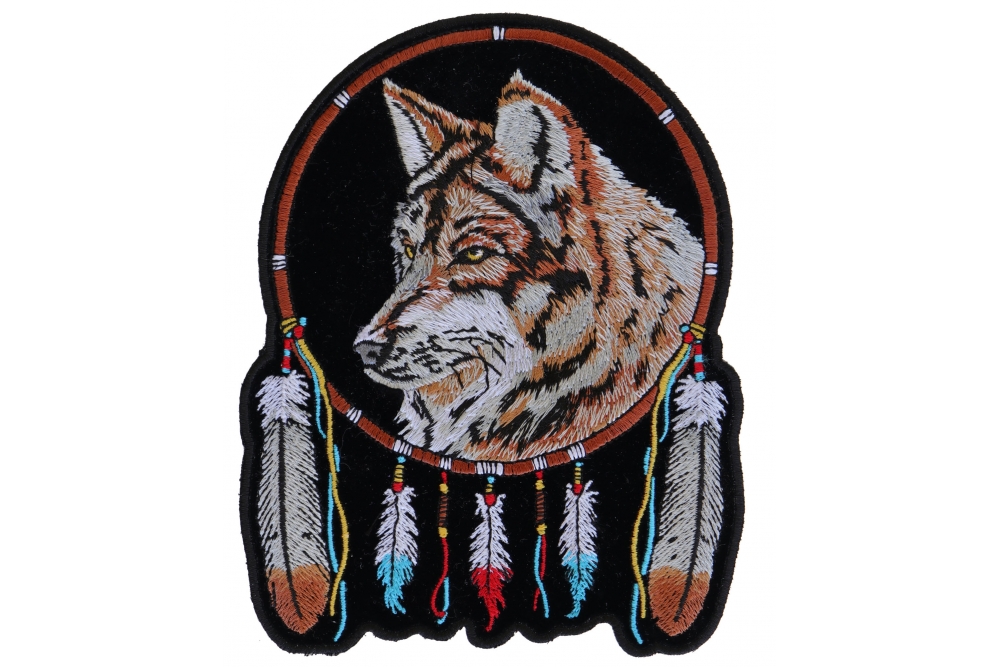 Wolf Patch - Sew on Leather Jackets by Ivamis Patches