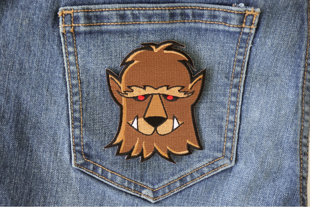 Wacky Wolf Patch by Ivamis Patches