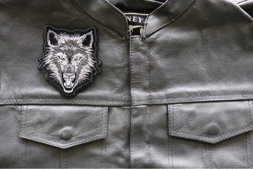 Snarling Wolf Patch by Ivamis Patches
